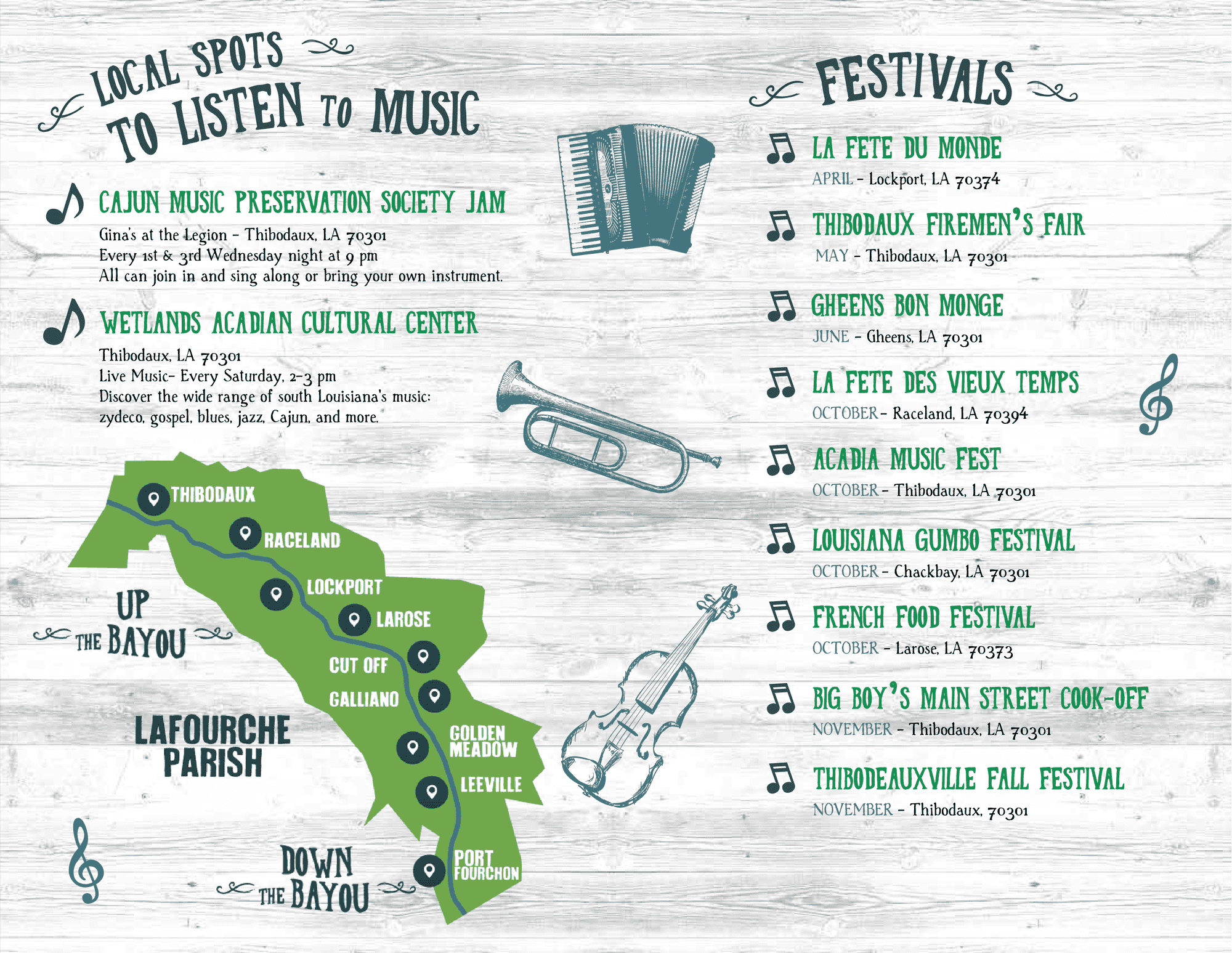 Cajun Music | Louisiana's Cajun Bayou