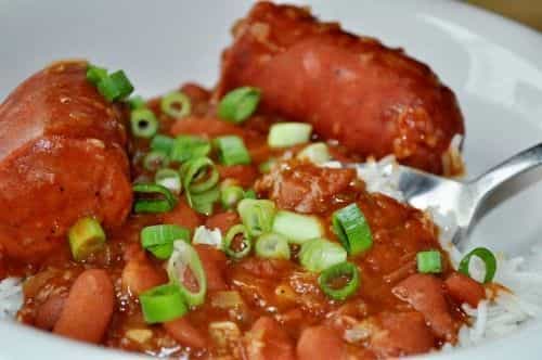 Monday Red Beans, Rice, & Sausage Recipe